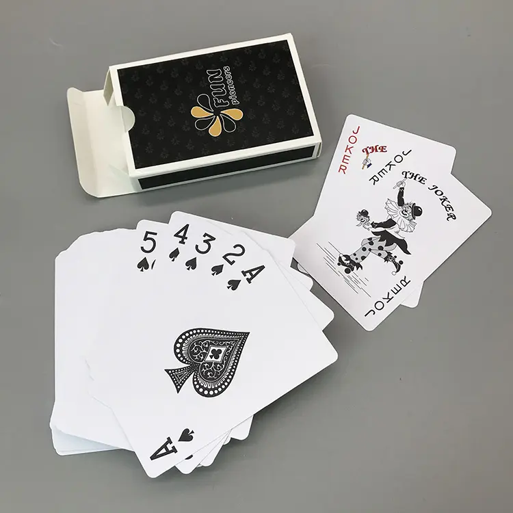 High Hardness PVC Poker Waterproof Playing Cards-WallisPlastic